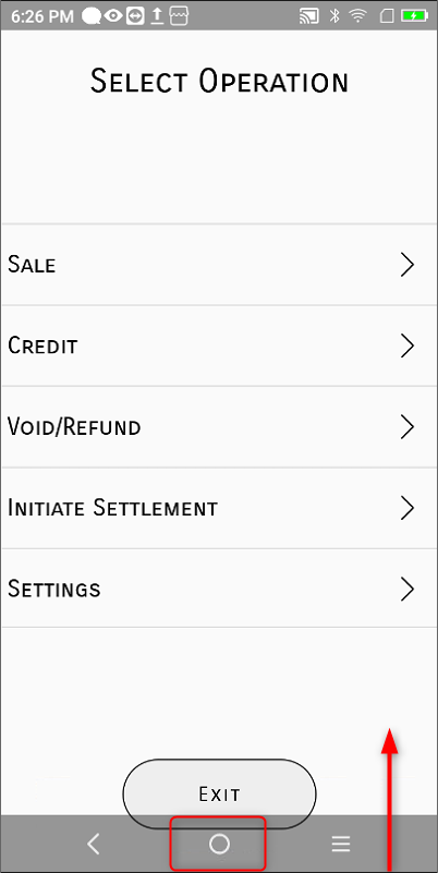 Exiting The Terminal Application